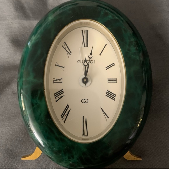 Gucci | Other | Vintage Gucci Desk Alarm Clock | Poshmark